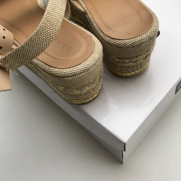 BAMBOO | Shoes | Nwt Box Bamboo Woven Wedges | Poshmark
